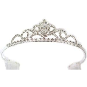 Accessories | Princess Pear Rhinestone Crystal Tiara Crown Bride Prom ...